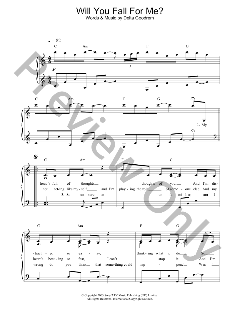 Will You Fall for Me? | J.W. Pepper