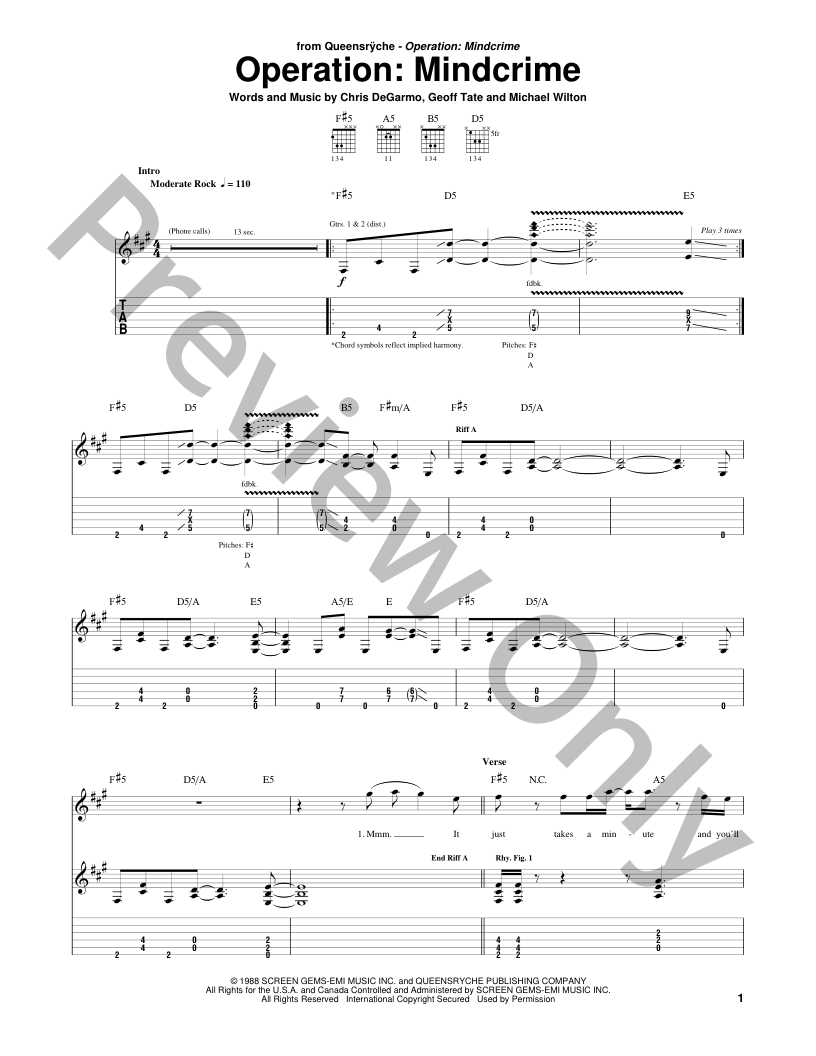 Operation: Mindcrime | J.W. Pepper