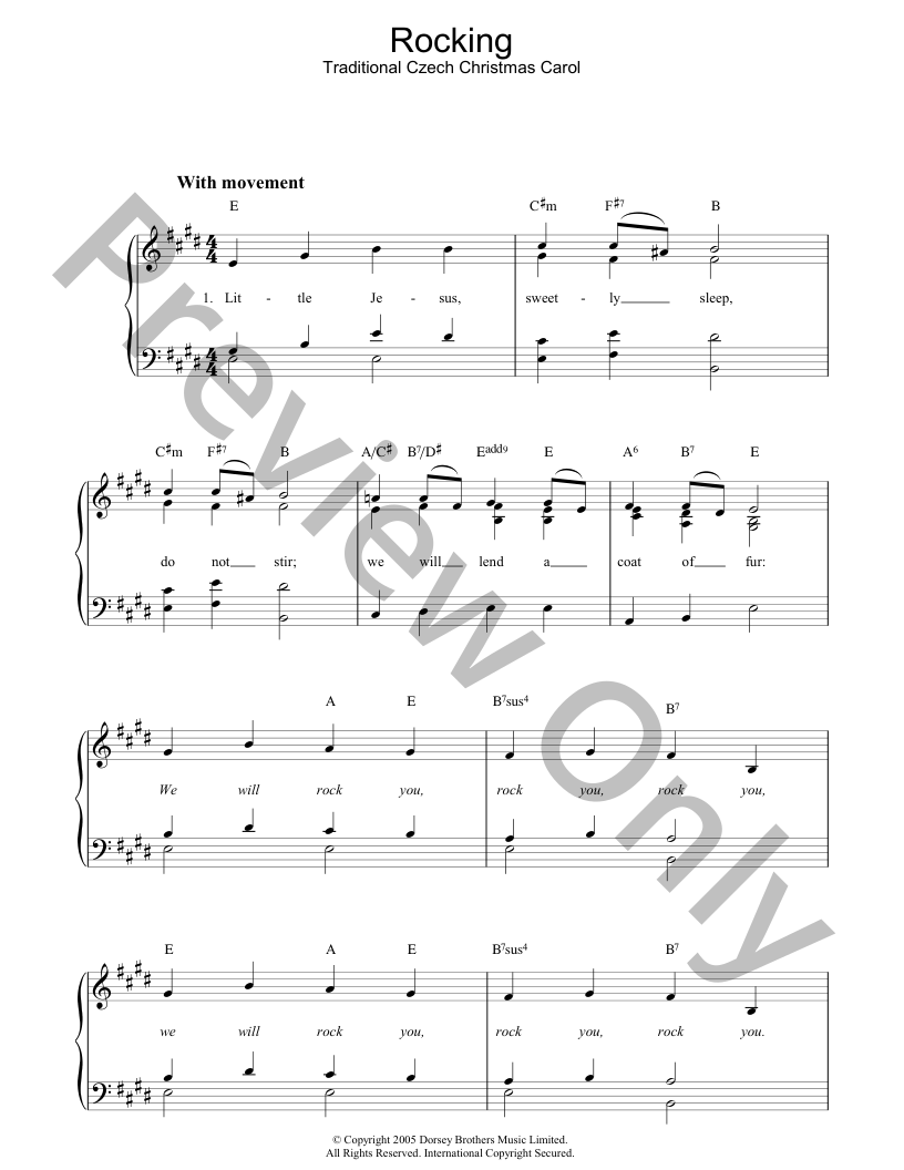 Rocking | J.W. Pepper