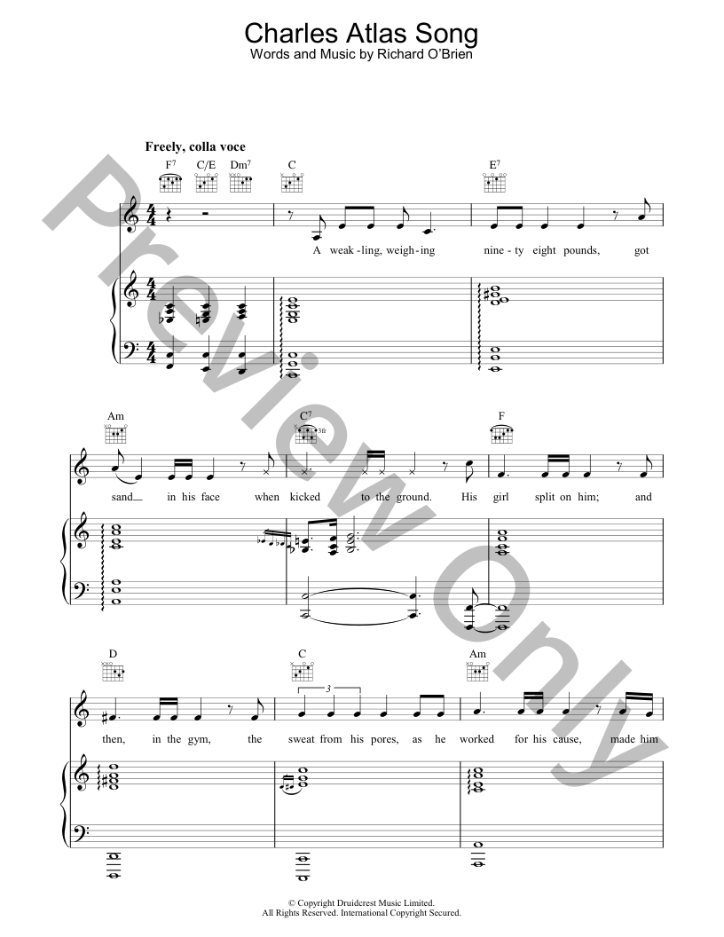 Charles Atlas Song | J.W. Pepper