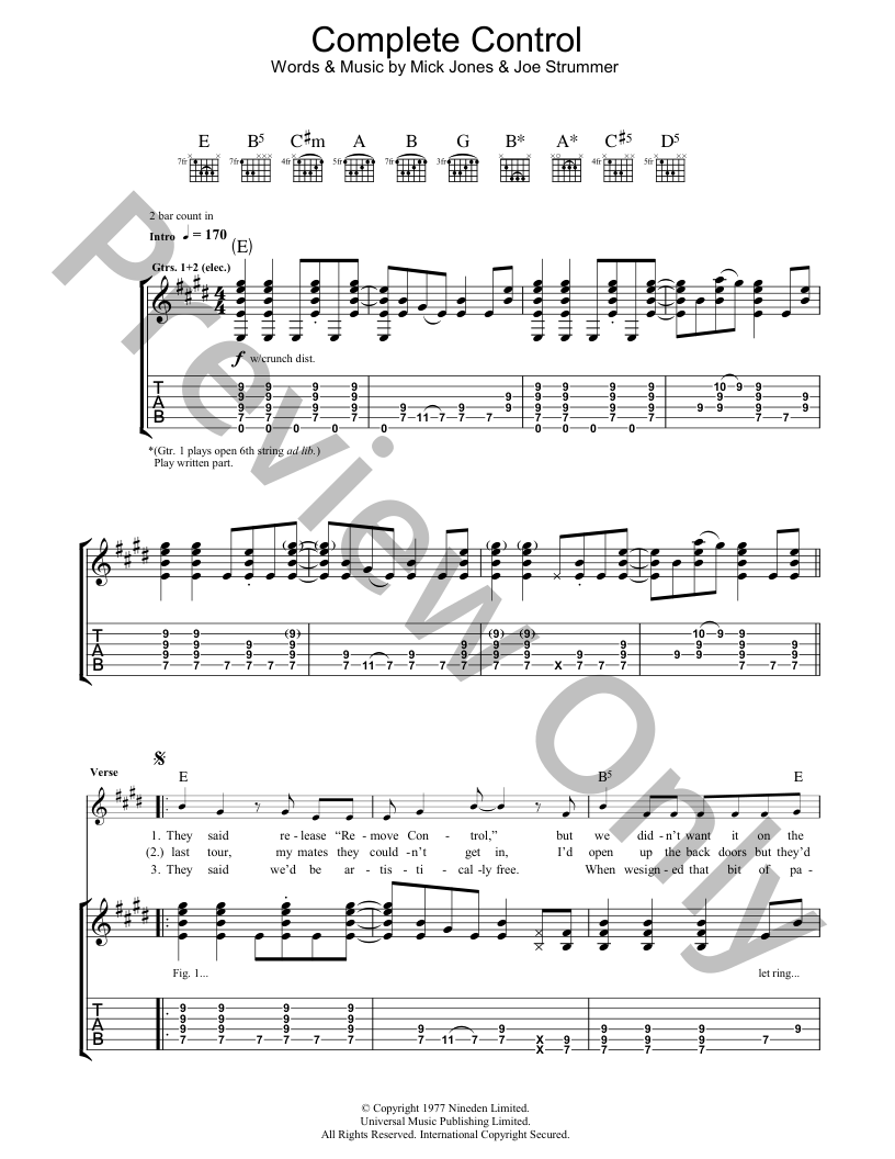 Complete Control | J.W. Pepper