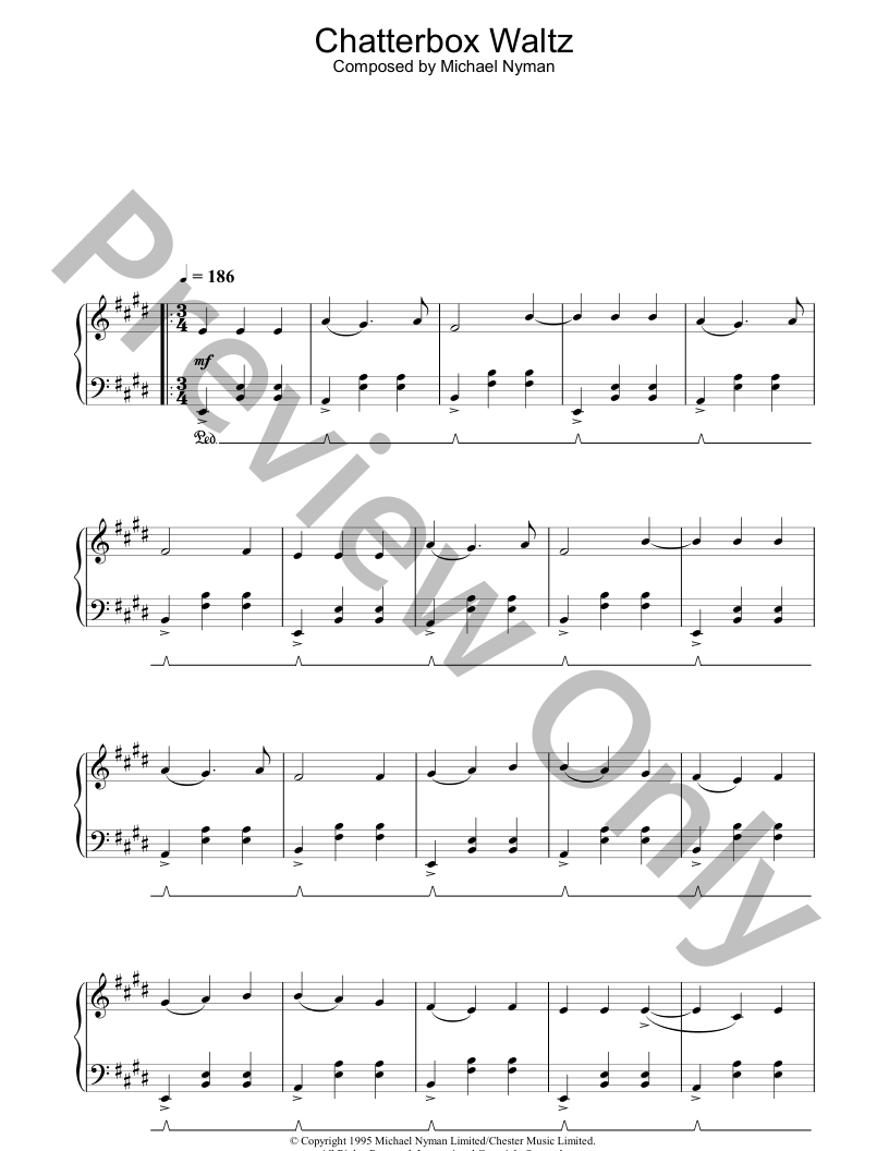 Chatterbox Waltz (from the Diary of Anne Frank) | J.W. Pepper