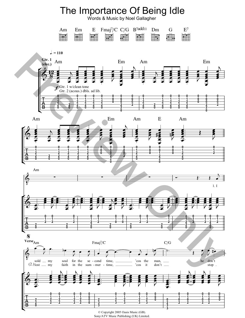 The Importance of Being Idle | J.W. Pepper