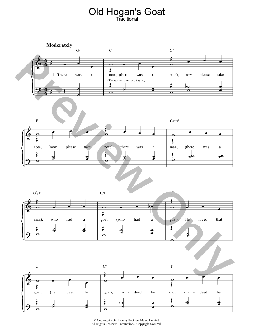 Old Hogan's Goat | J.W. Pepper