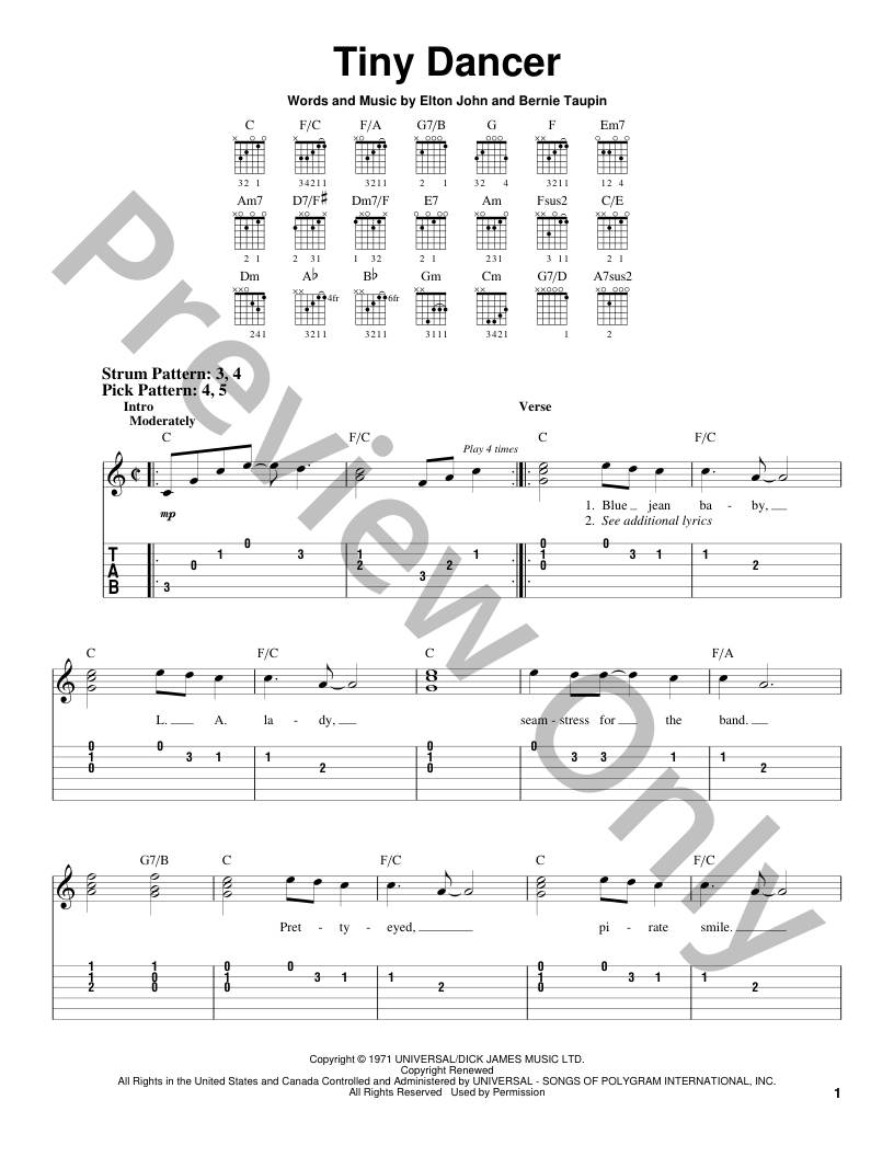 Tiny Dancer | J.W. Pepper