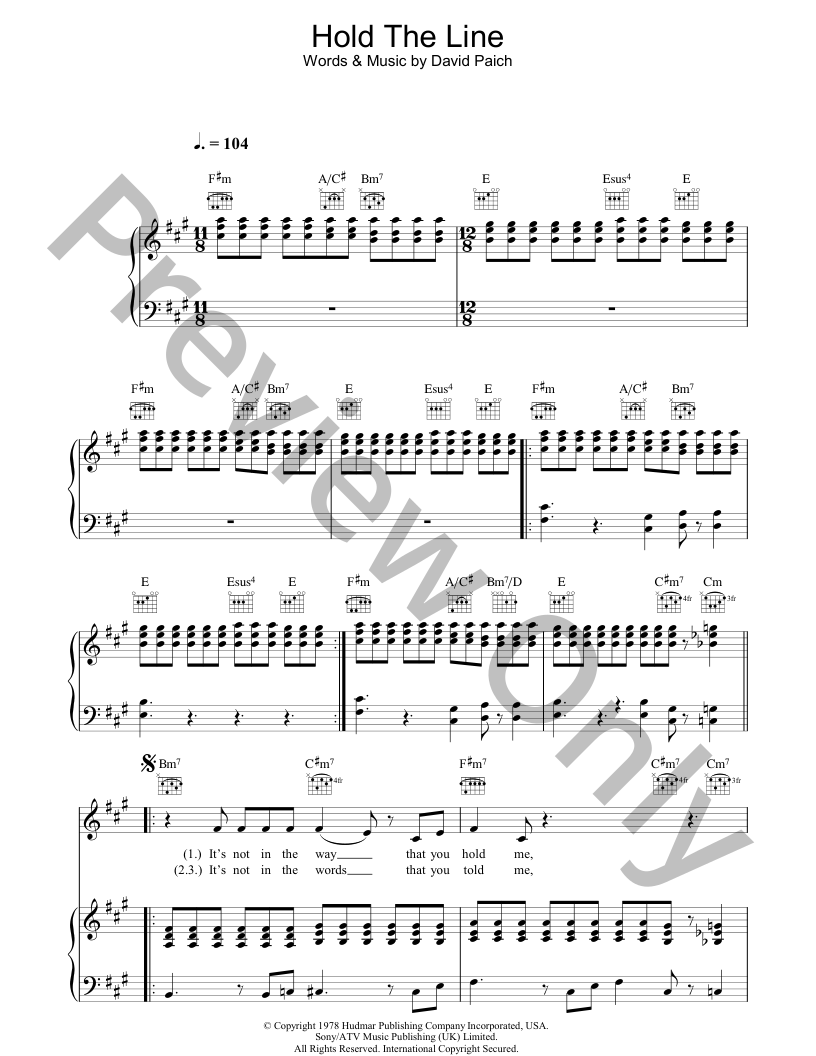 Hold the Line | J.W. Pepper