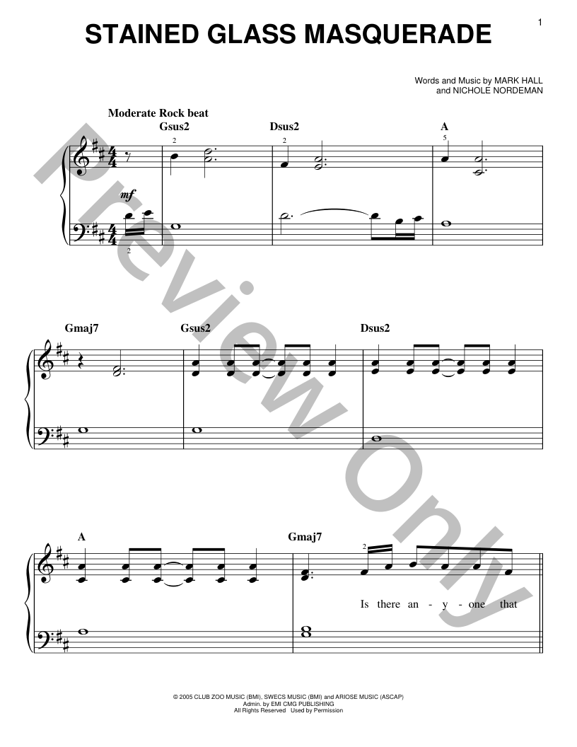 Stained Glass Masquerade | J.W. Pepper