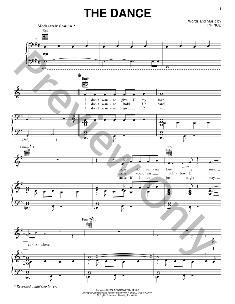 The Dance | J.W. Pepper