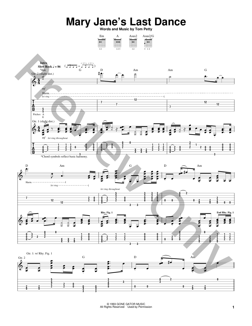 Mary Jane's Last Dance | J.W. Pepper