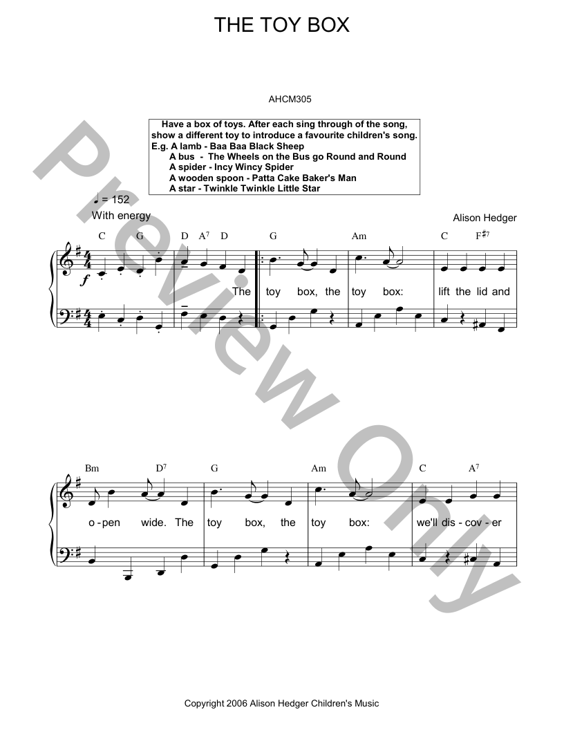 The Toy Box | J.W. Pepper