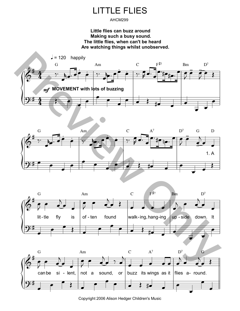 Little Flies | J.W. Pepper