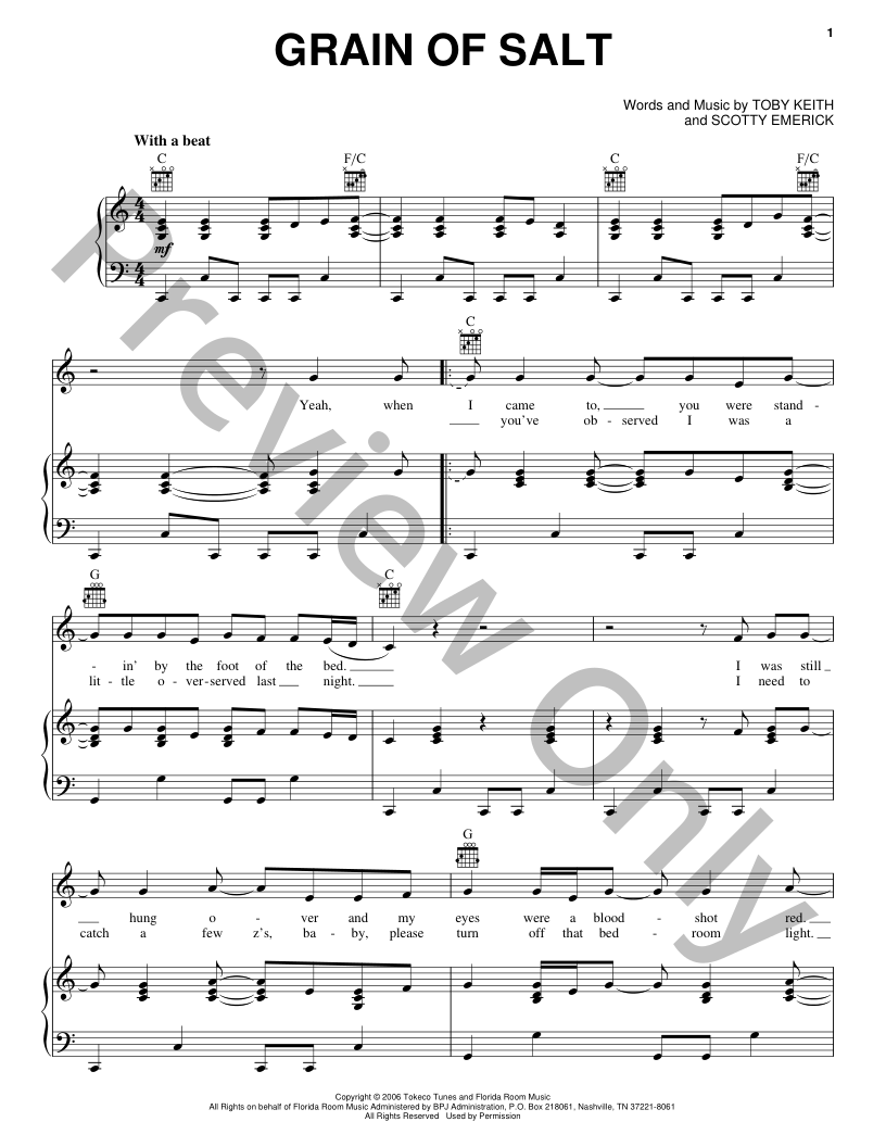 Grain of Salt | J.W. Pepper