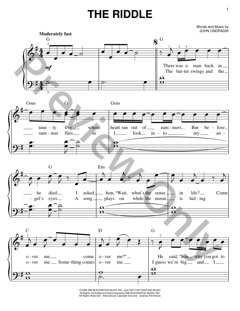 The Riddle | J.W. Pepper