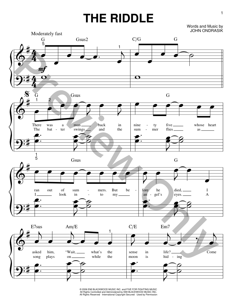 The Riddle | J.W. Pepper