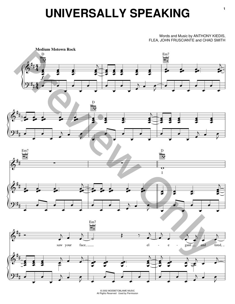 Universally Speaking | J.W. Pepper