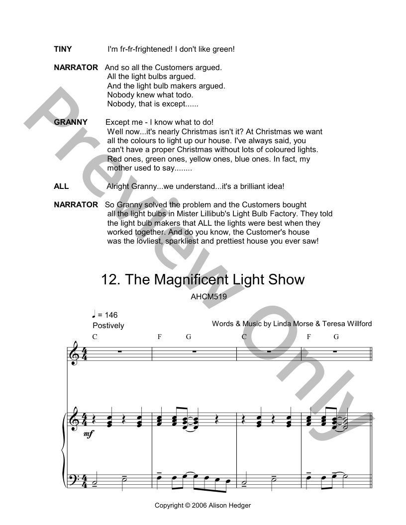 The Magnificent Light Show (from Mister Lillibub's Lovely Light Bulbs ...