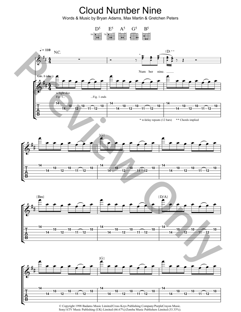 Cloud Number Nine | J.W. Pepper