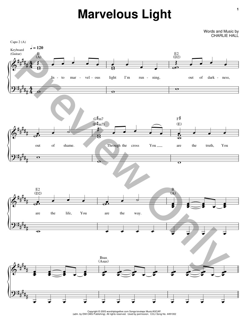 Marvelous Light | J.W. Pepper