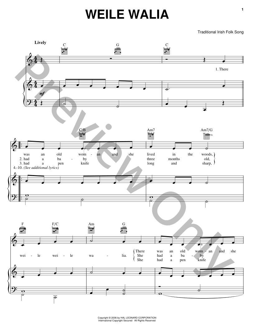 Weile Waile | J.W. Pepper