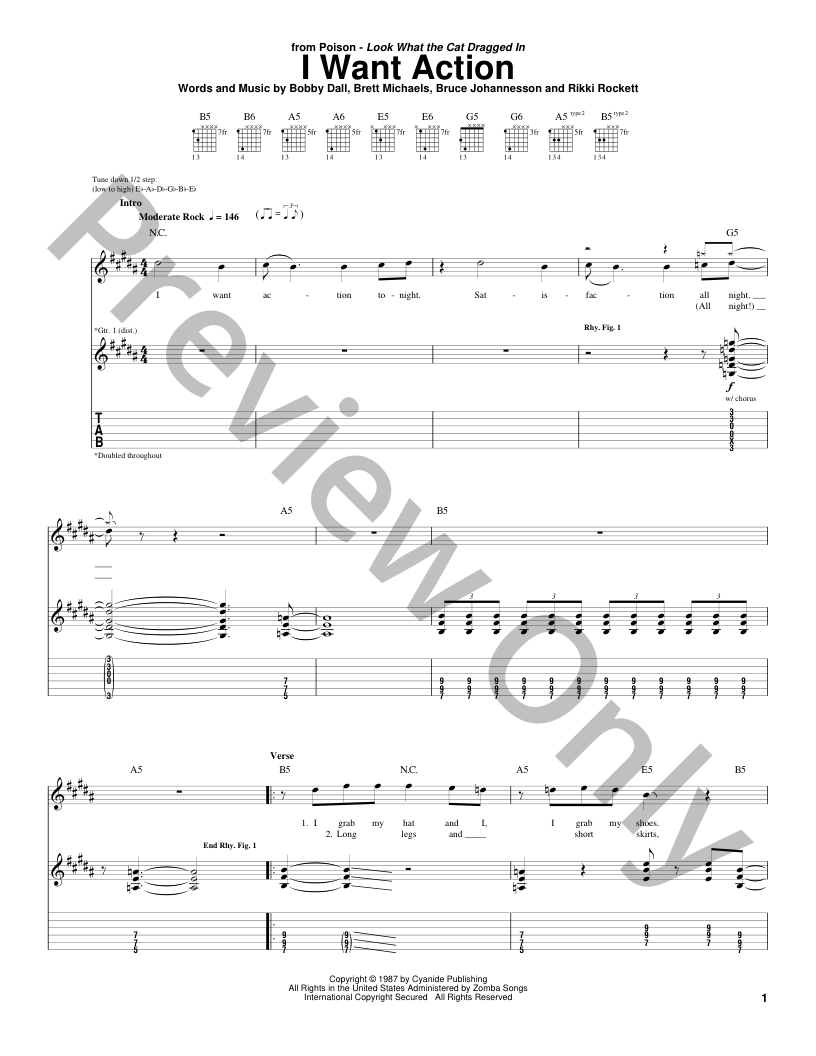 I Want Action | J.W. Pepper