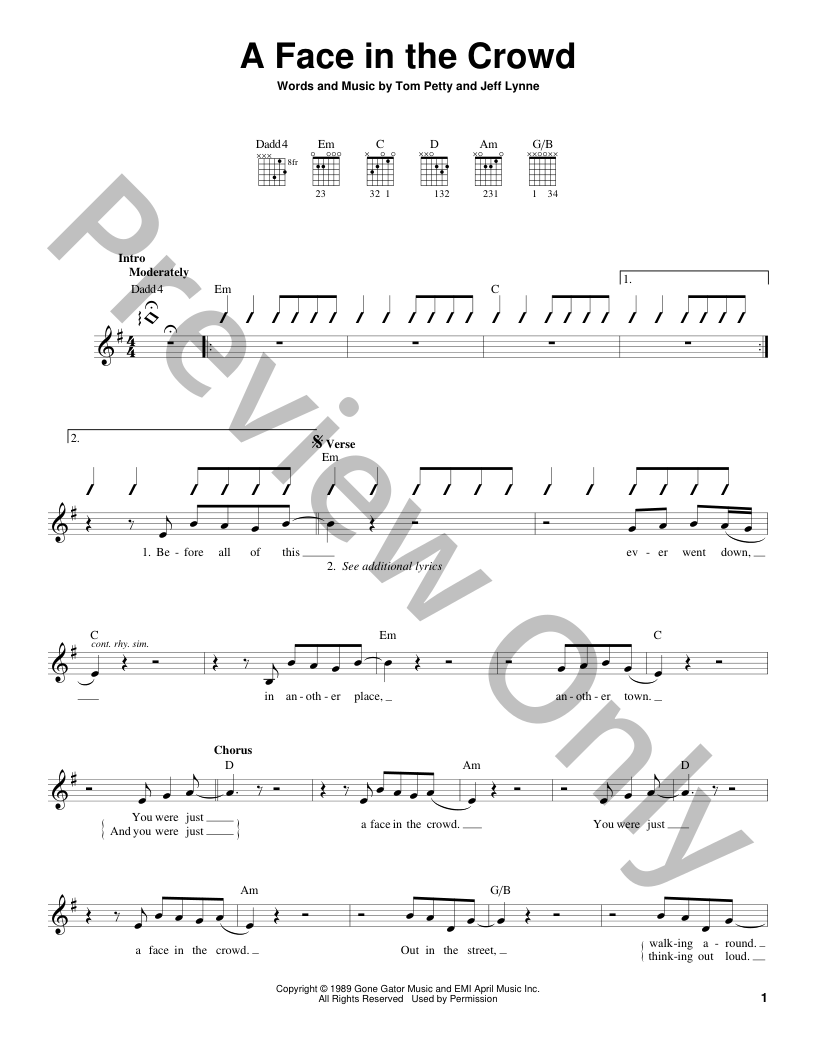 A Face in the Crowd | J.W. Pepper