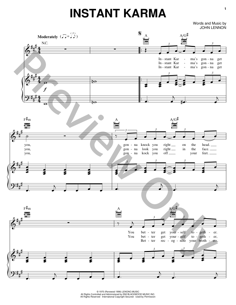 Instant Karma | J.W. Pepper