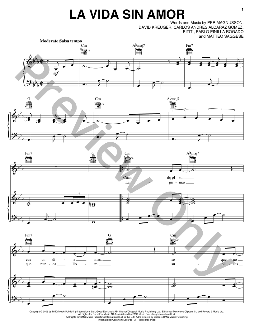 La Vida Sin Amor | J.W. Pepper