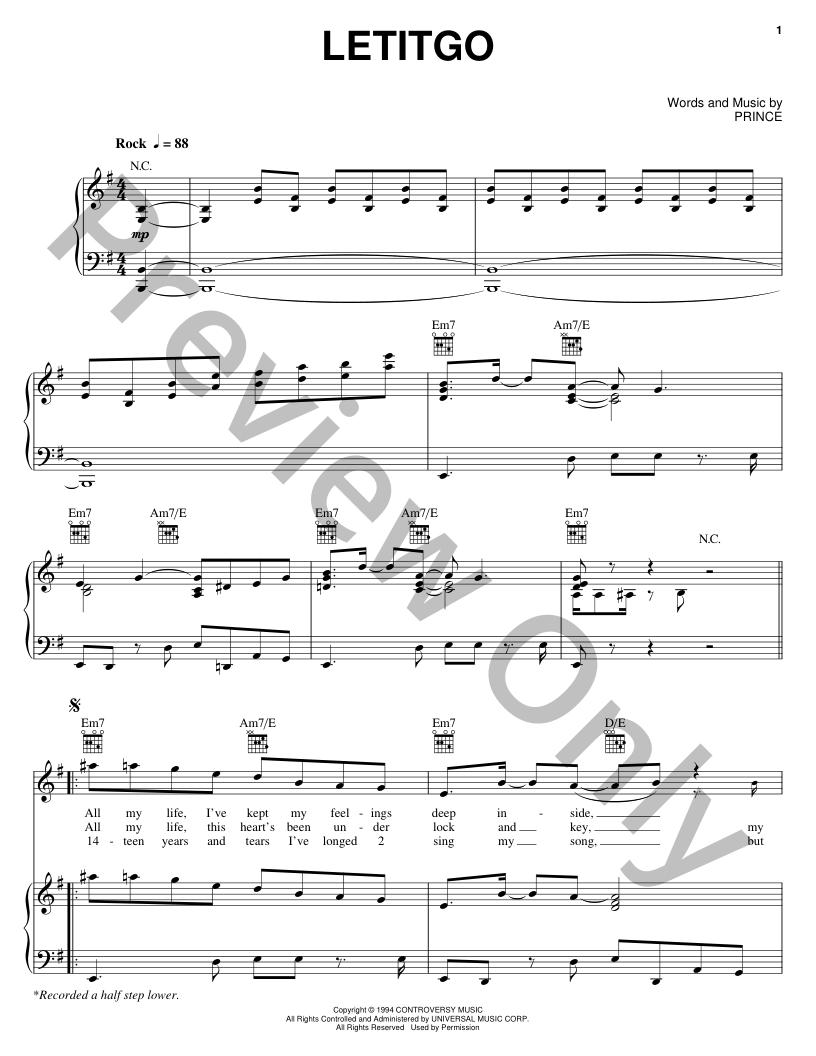 Letitgo | J.W. Pepper