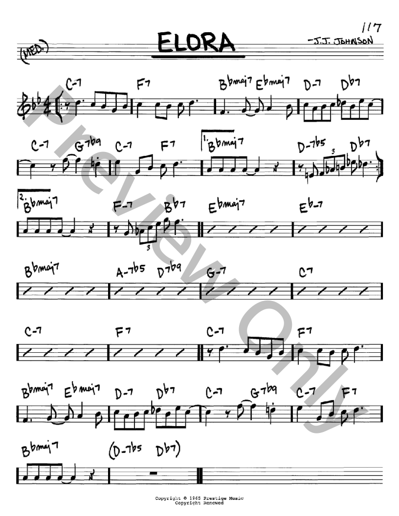 Elora P/V/G Sheet Music | J.W. Pepper