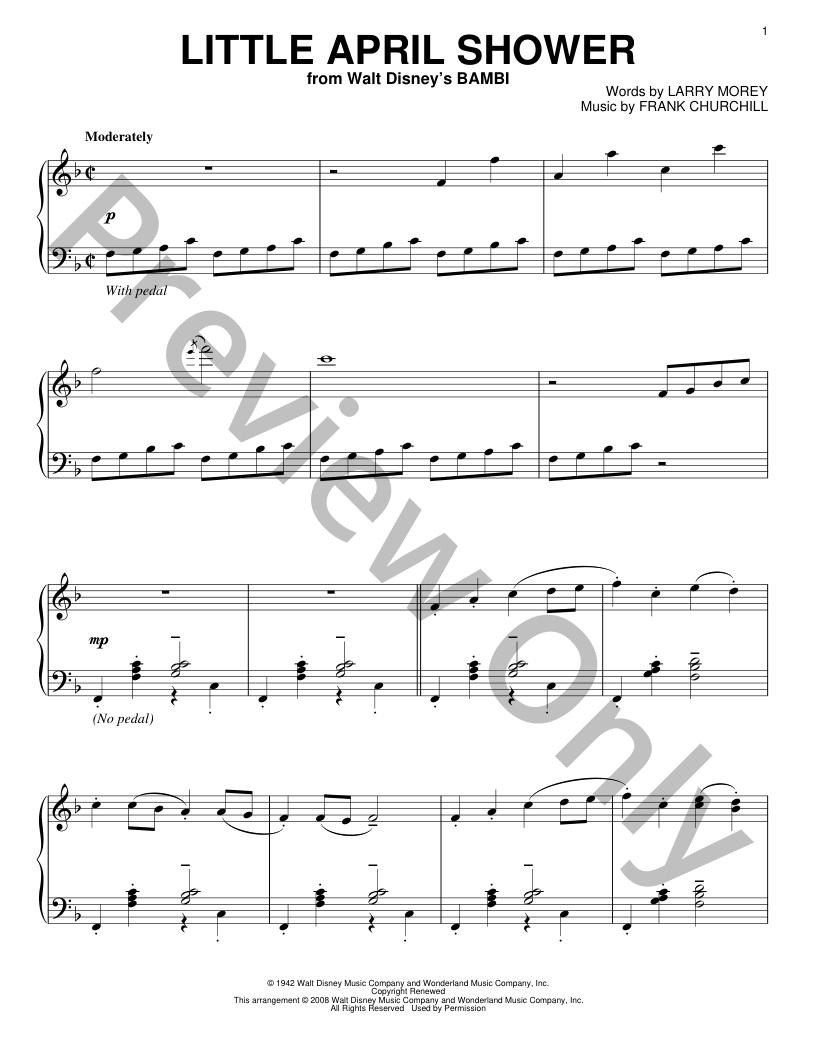 Little April Shower | J.W. Pepper