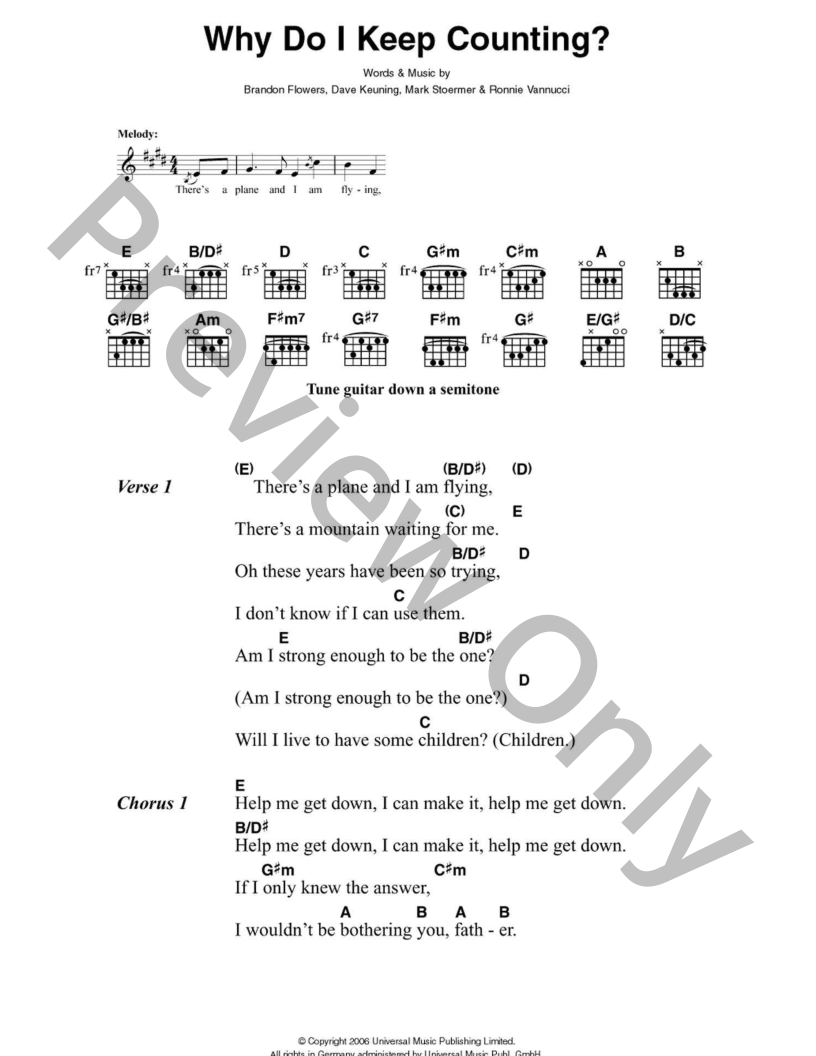 Why Do I Keep Counting | J.W. Pepper