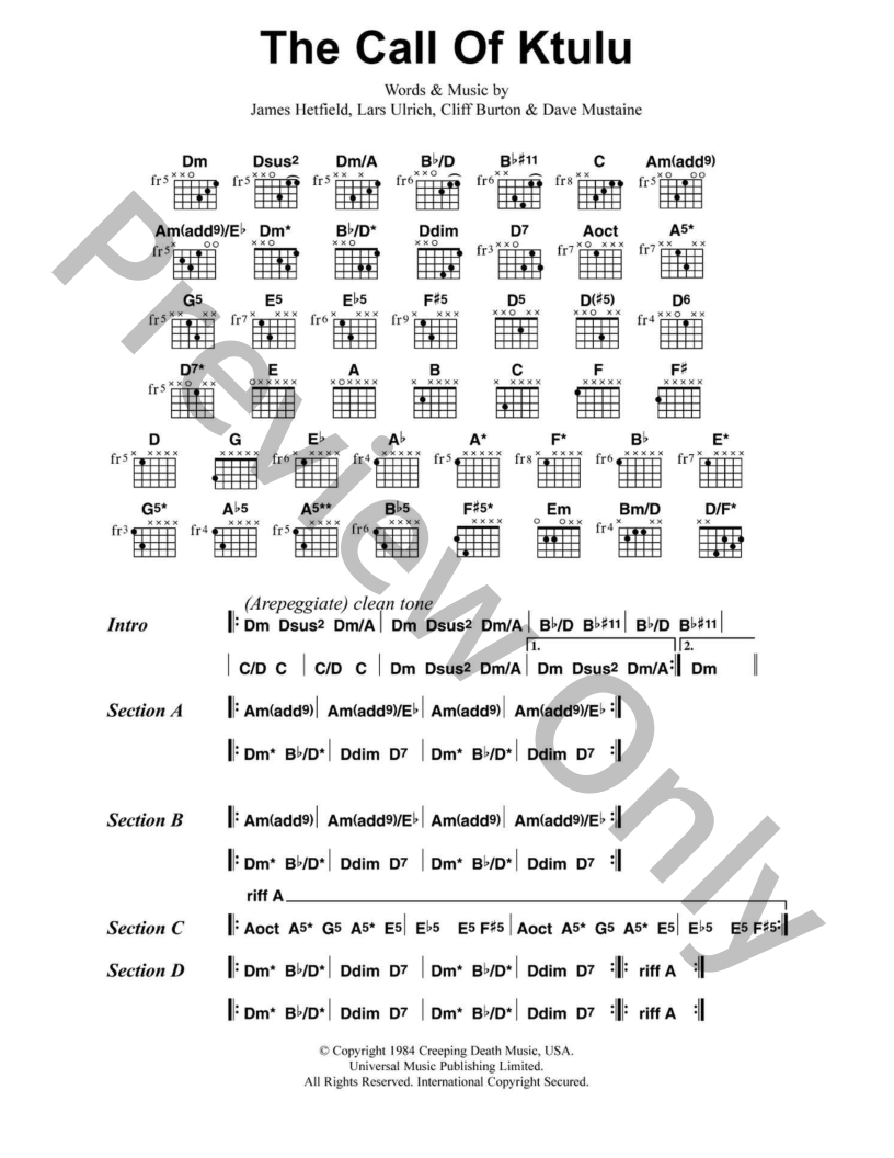 The Call of Ktulu | J.W. Pepper