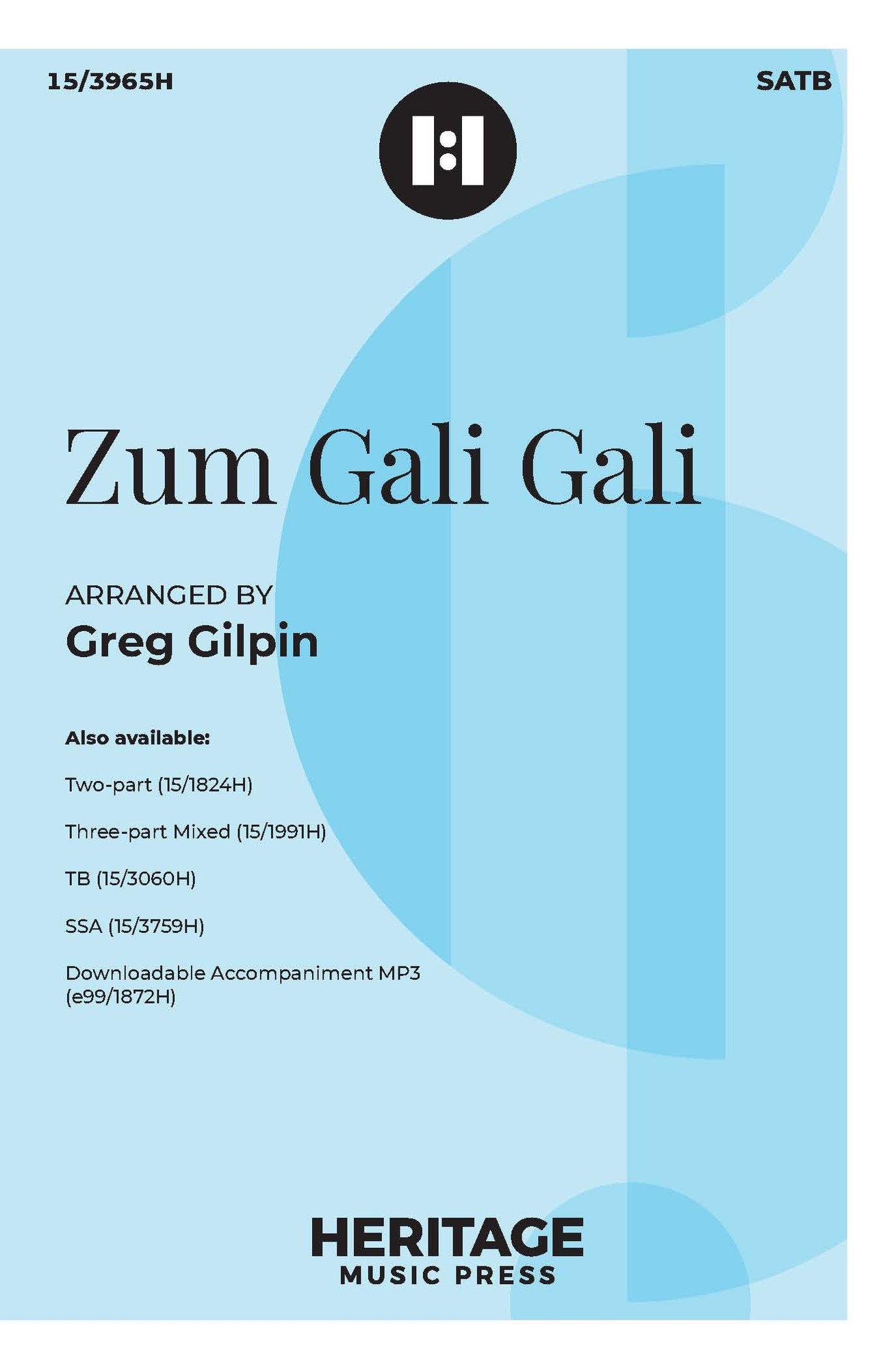 Zum Gali Gali Choral Sheet Music | J.W. Pepper