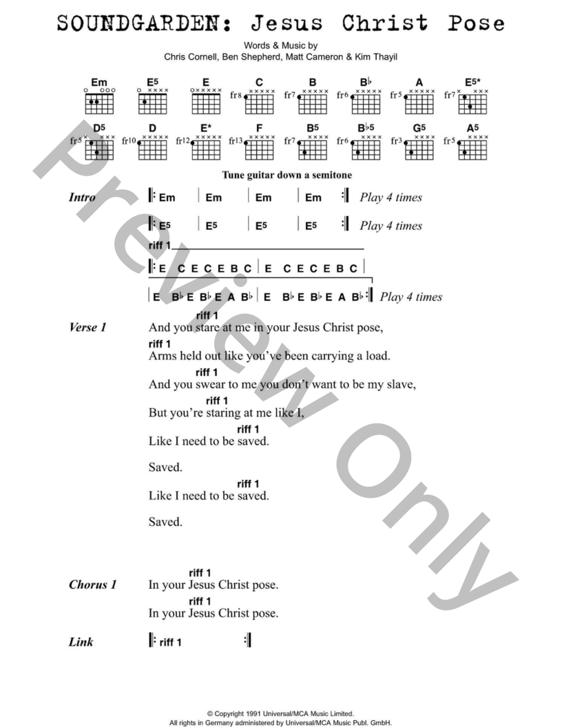 Jesus Christ Pose | J.W. Pepper