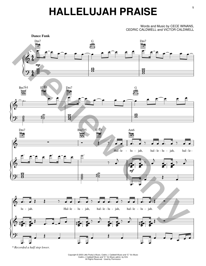 Hallelujah Praise | J.W. Pepper