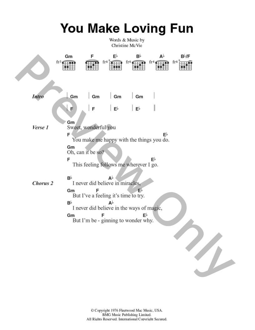 You Make Loving Fun | J.W. Pepper