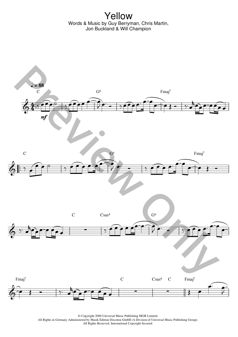 Yellow | J.W. Pepper