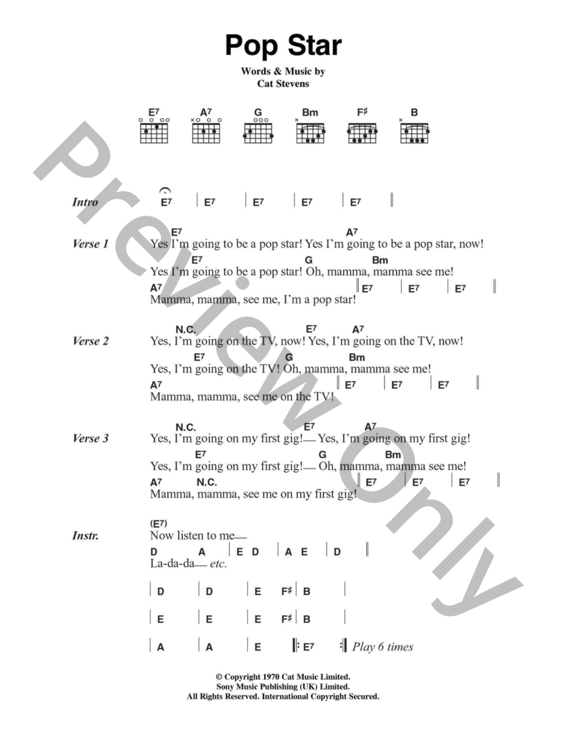 Pop Star | J.W. Pepper