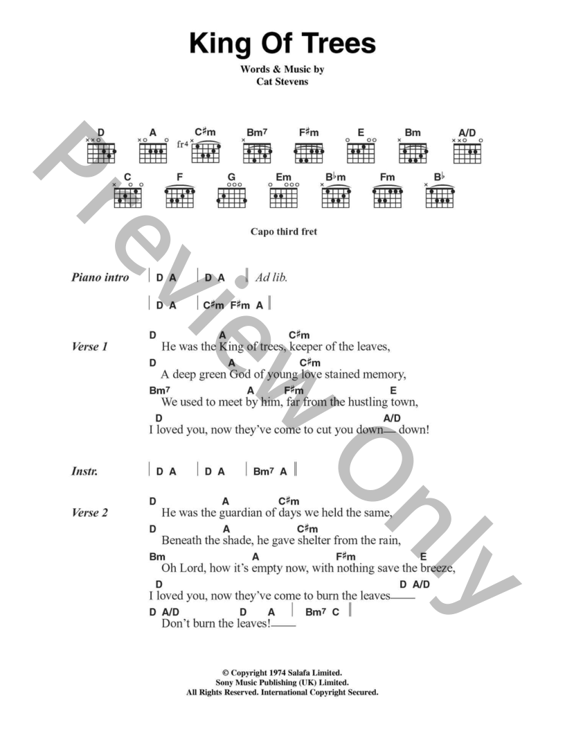 King of Trees | J.W. Pepper
