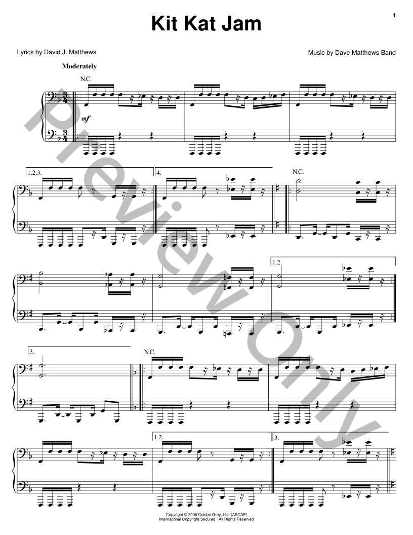 Kit Kat Jam | J.W. Pepper