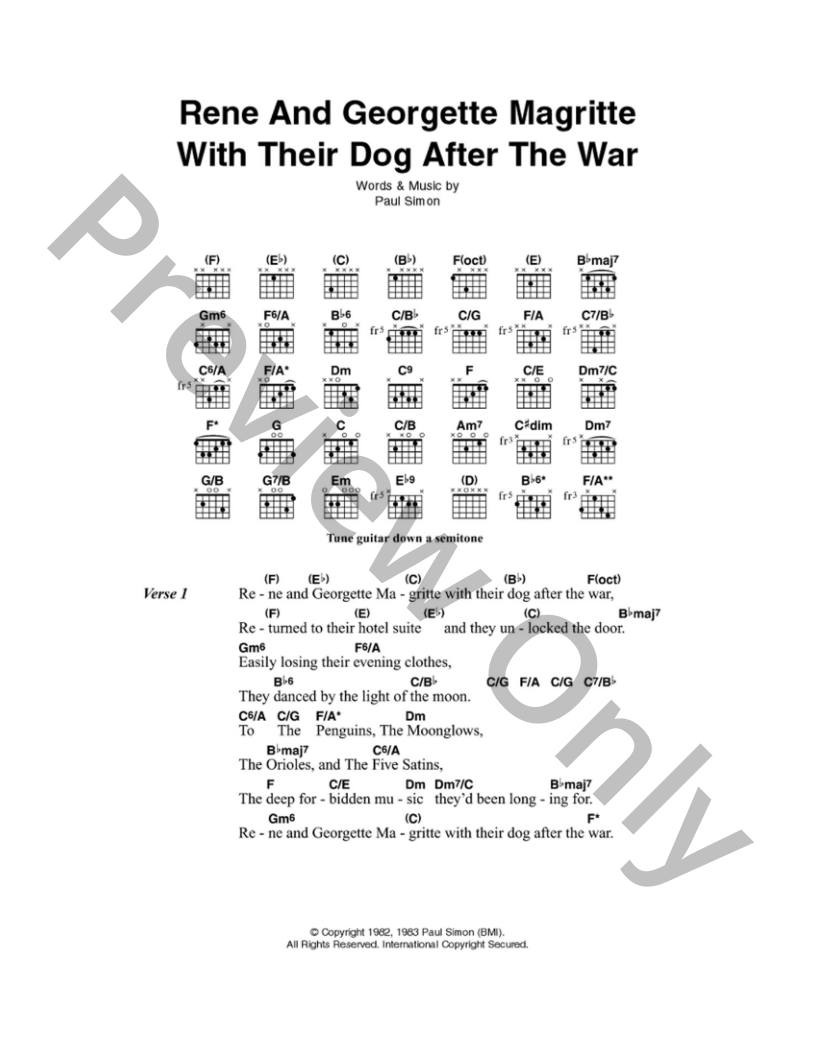 Rene and Georgette Magritte with Their Dog after the War | J.W. Pepper