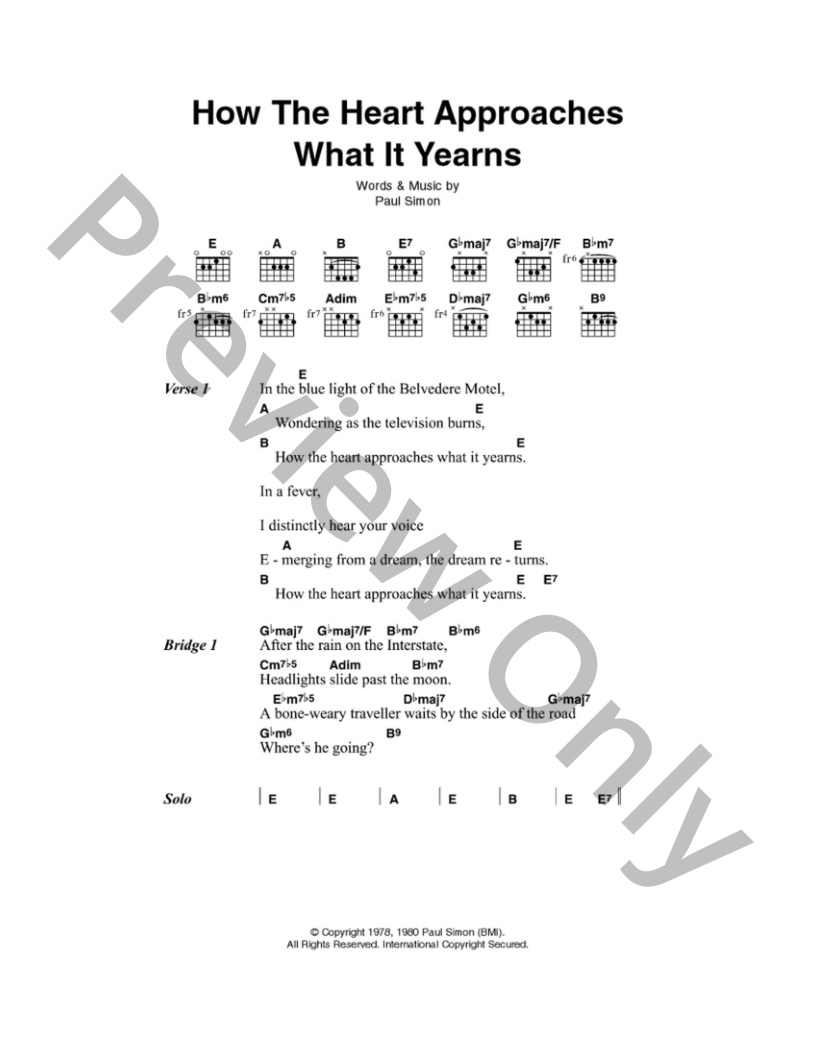 How the Heart Approaches What It Yearns | J.W. Pepper