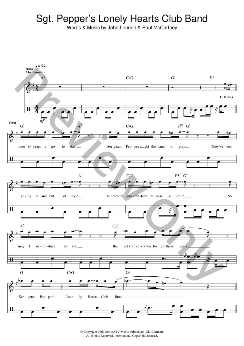 Sergeant Pepper's Lonely Hearts Club Band | J.W. Pepper