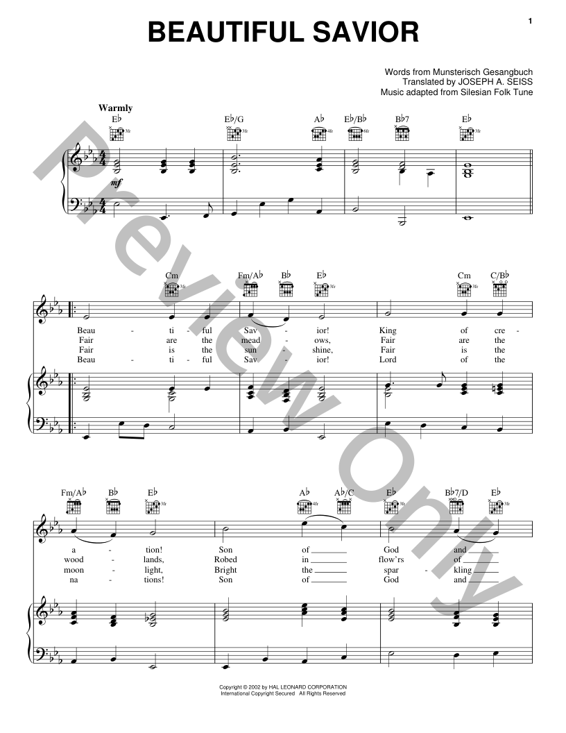 Beautiful Savior | J.W. Pepper