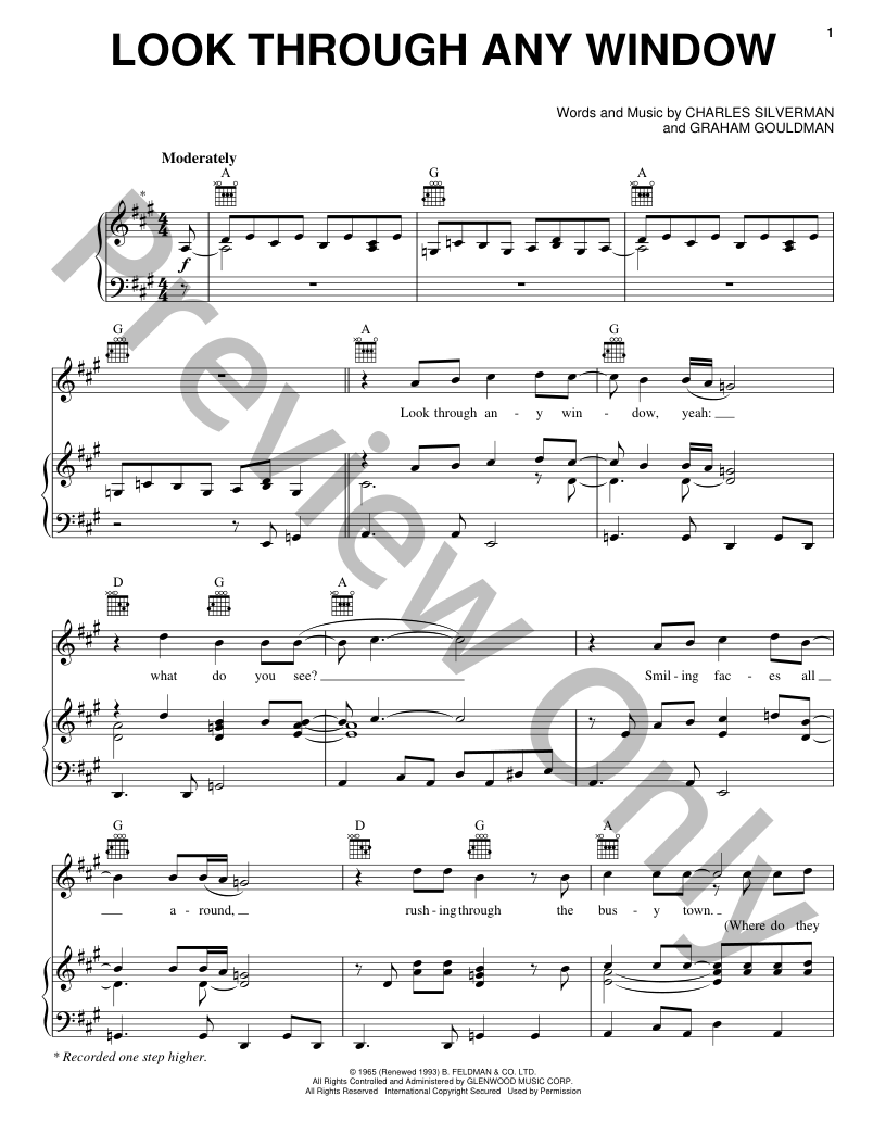 Look Through Any Window | J.W. Pepper