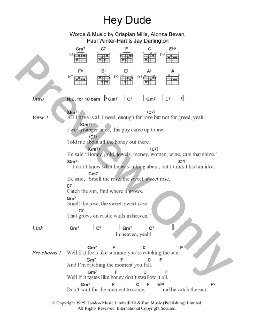 Hey Dude | J.W. Pepper