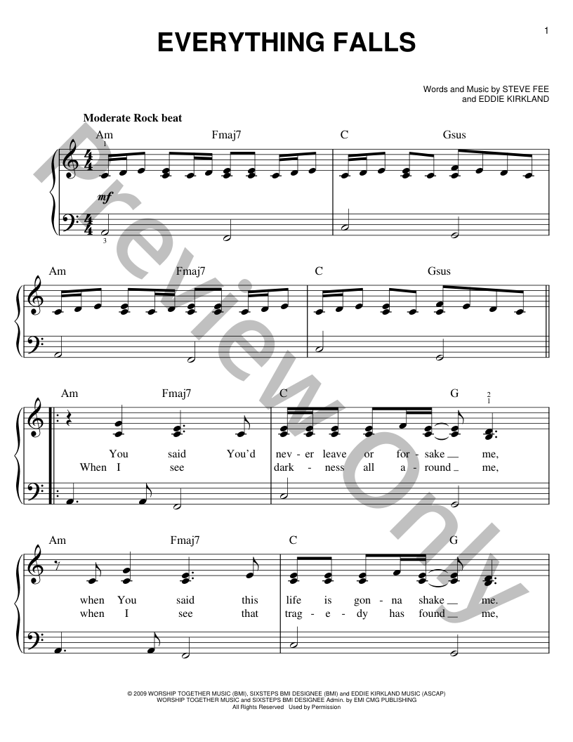 Everything Falls | J.W. Pepper