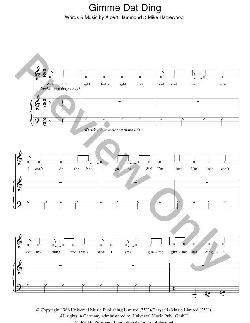 Gimme Dat Ding | J.W. Pepper