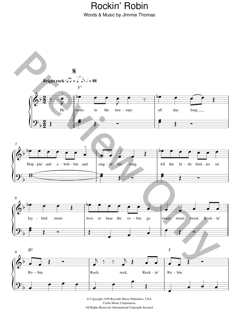 Rocking Robin | J.W. Pepper