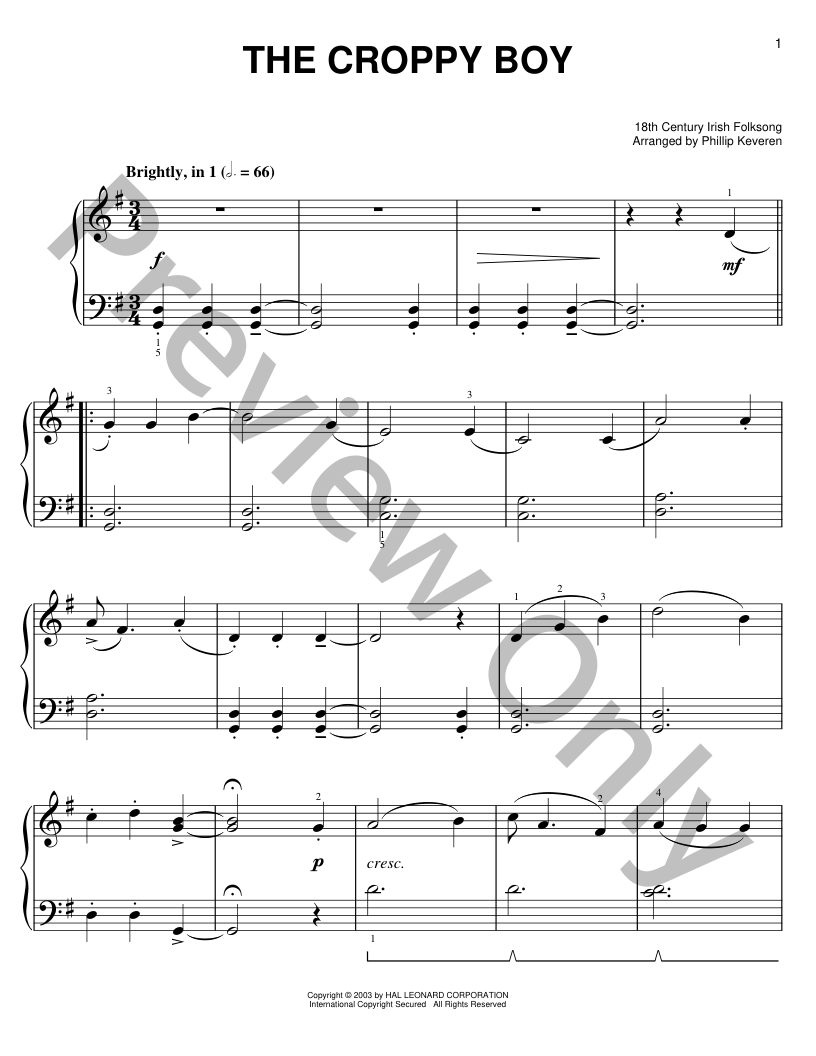 The Croppy Boy | FastStore PDP